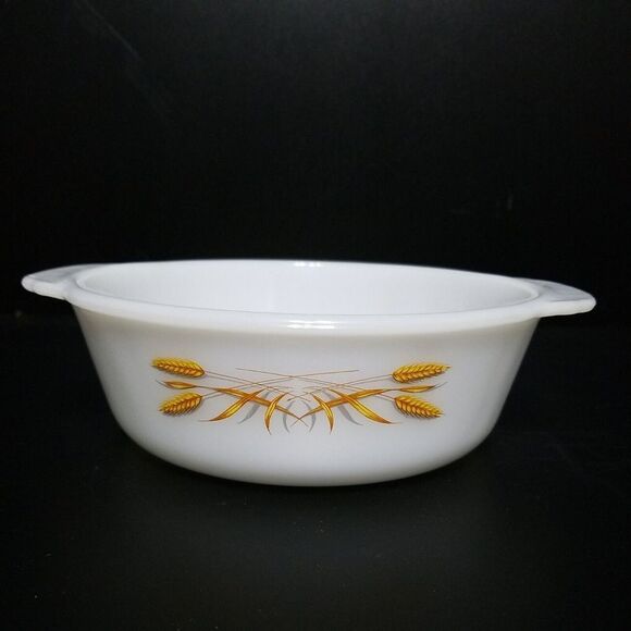 Anchor Hocking | Kitchen | Anchor Hocking Fire King Wheat Pattern 8 ...